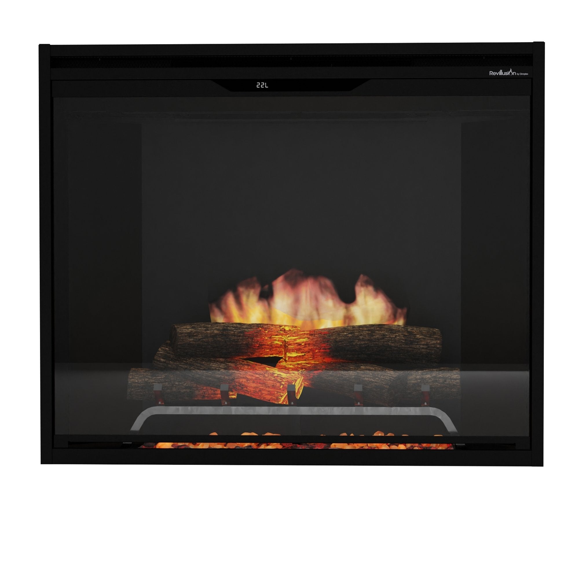 Dimplex Rev36P-BL Revillusion Portrait 36" Built-In Electric Firebox w ...